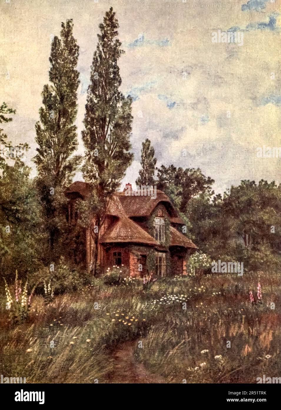 The Queen's Cottage Painted by T. Mower Martin (Thomas Mower Martin ...