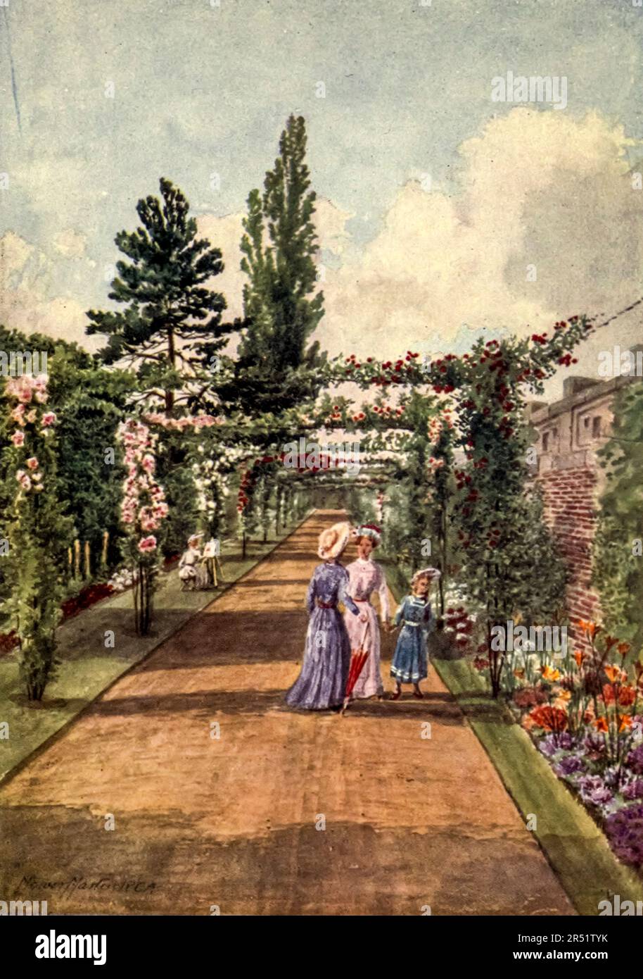 The Rosary Painted by T. Mower Martin (Thomas Mower Martin) from the ...