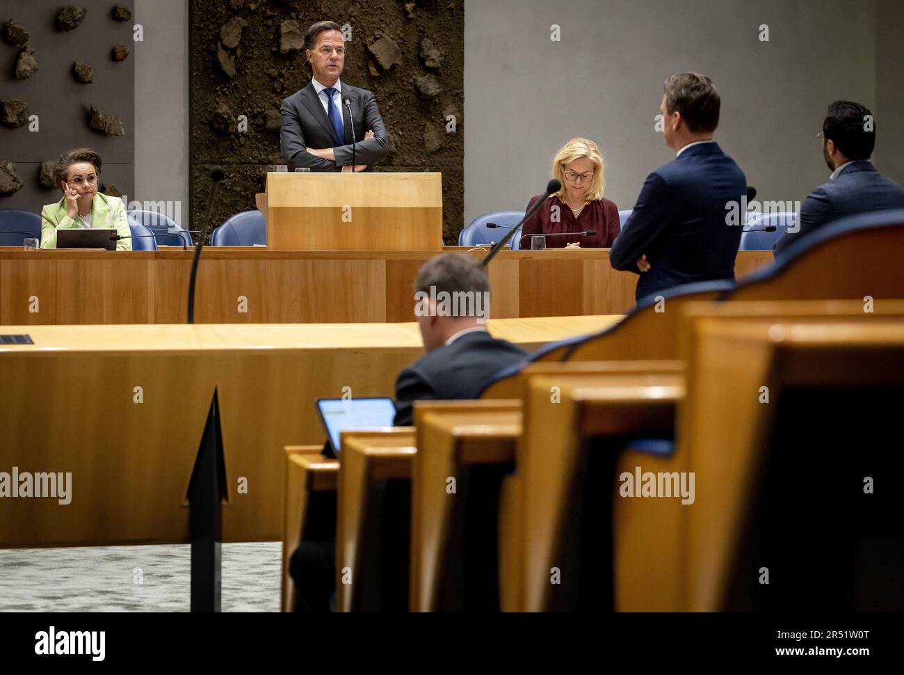 THE HAGUE - State Secretary Alexandra van Huffelen of Kingdom Relations ...