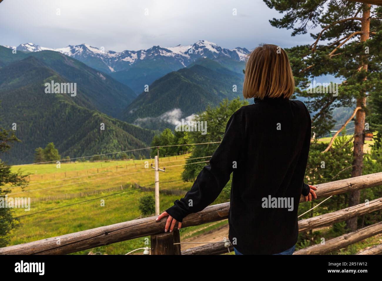 Georgia main popular tourist attractions Stock Photo - Alamy