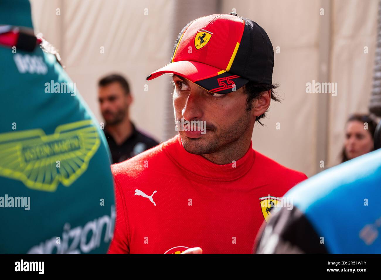 Monte-Carlo, Monaco, Circuit de Monaco, 27.May.2023: Carlos Sainz, Ferrari F1 driver, during the ...