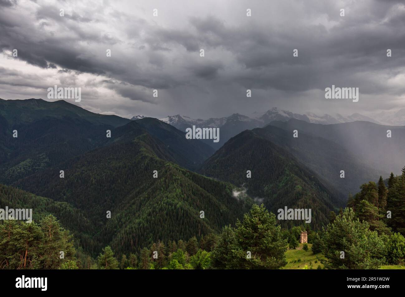 Georgia main popular tourist attractions Stock Photo - Alamy