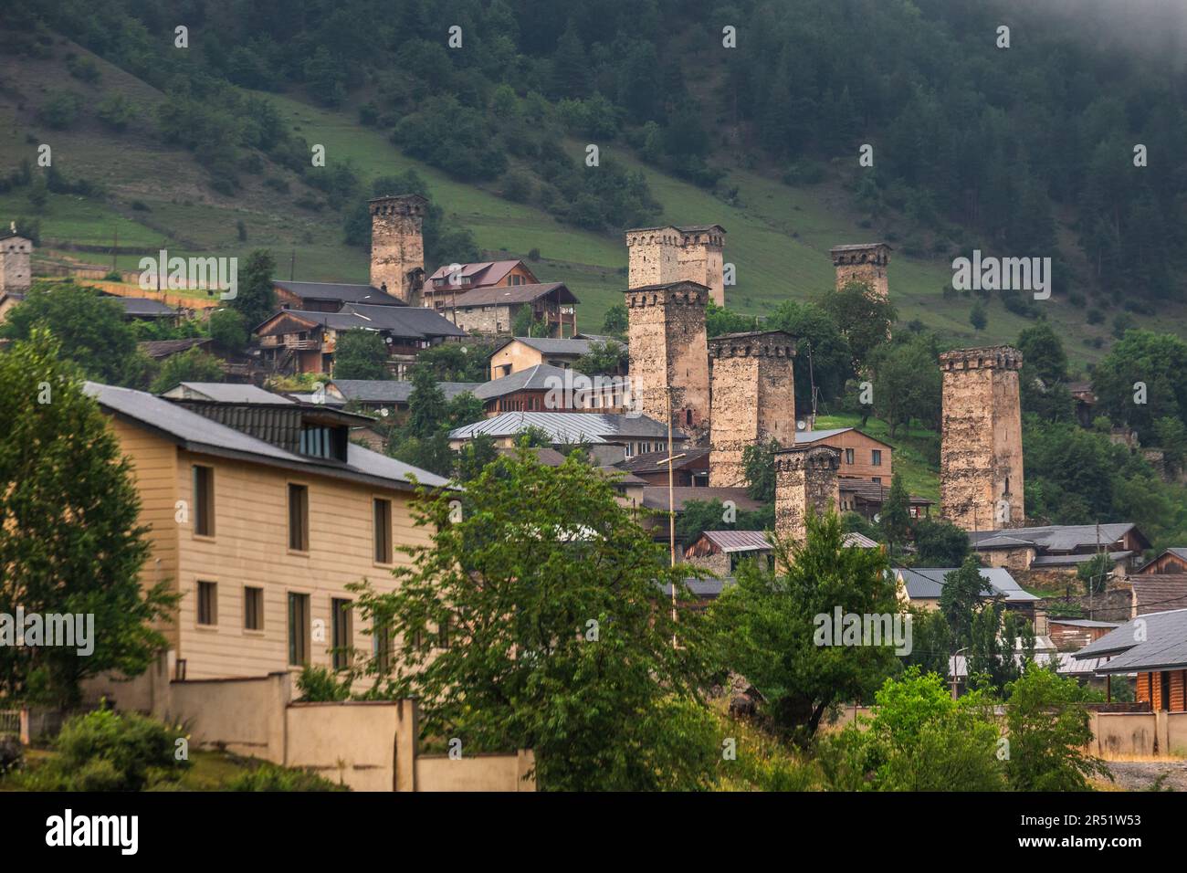 Georgia main popular tourist attractions Stock Photo - Alamy