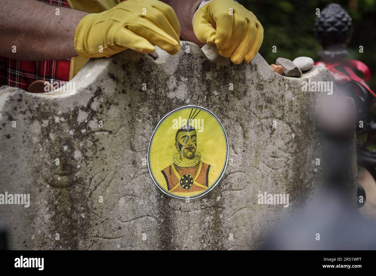 London, UK. 31st May 2023. Annual Joseph Grimaldi memorial day held at ...