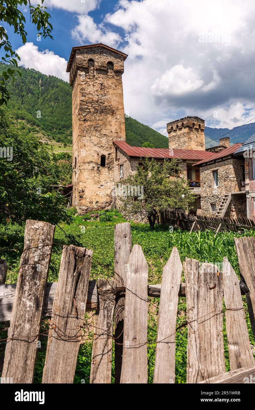 Georgia main popular tourist attractions Stock Photo - Alamy