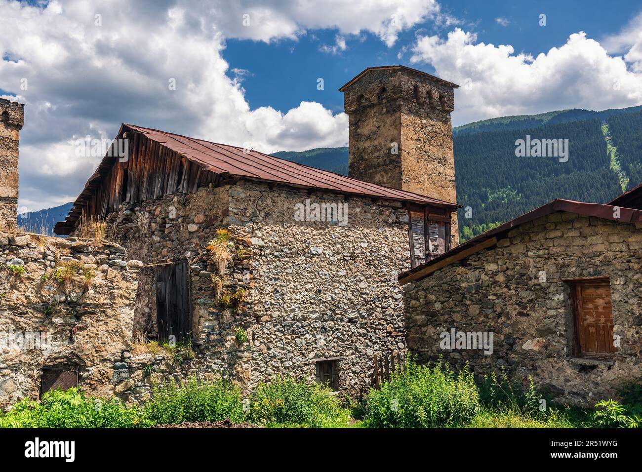 Georgia main popular tourist attractions Stock Photo - Alamy