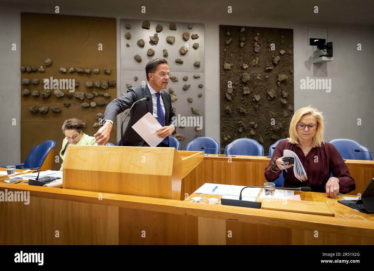 THE HAGUE - State Secretary Alexandra van Huffelen of Kingdom Relations ...