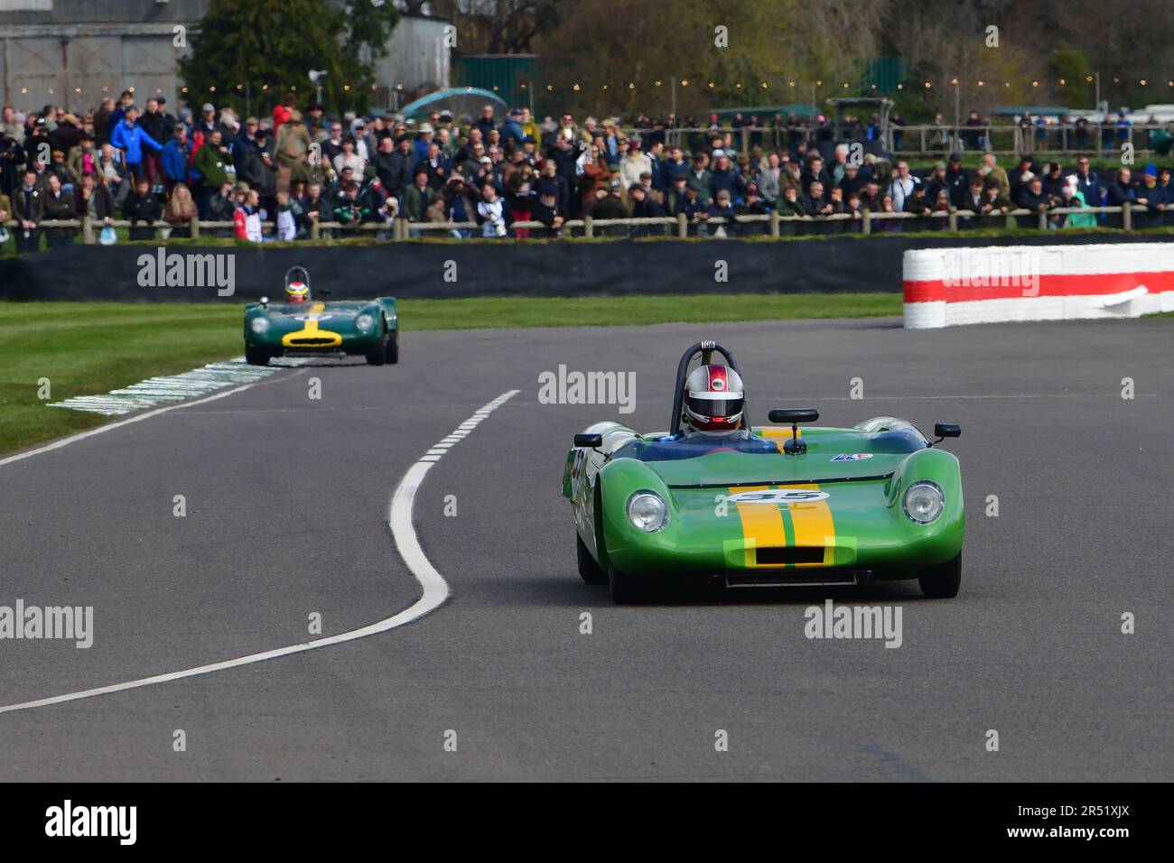 John Devlin, Ashley Hudson, Lotus Ford 23B, Gurney Cup, a forty five ...