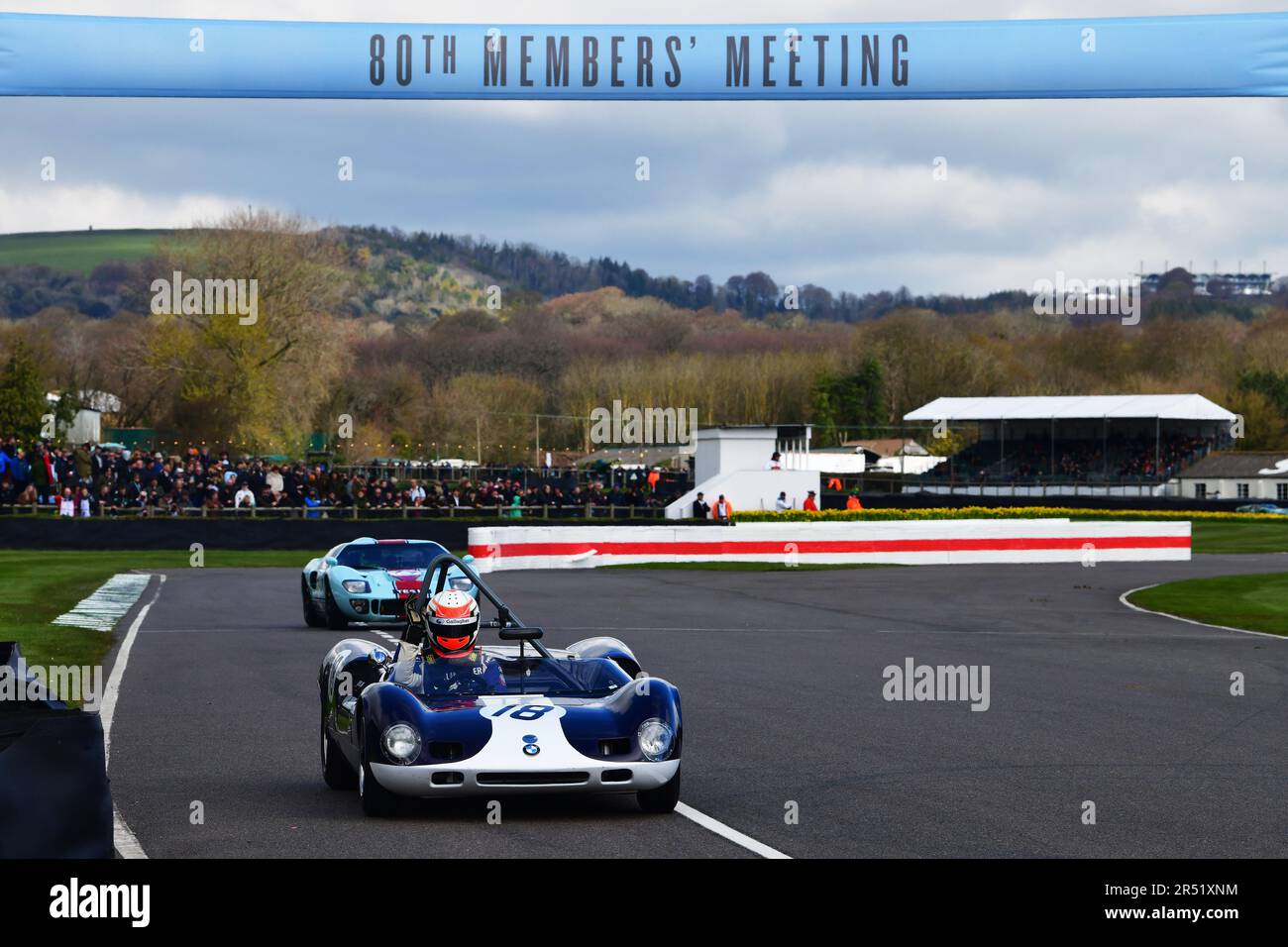 Max Bartell, Ross Drybrough, Elva BMW Mk7S, Gurney Cup, a forty five ...