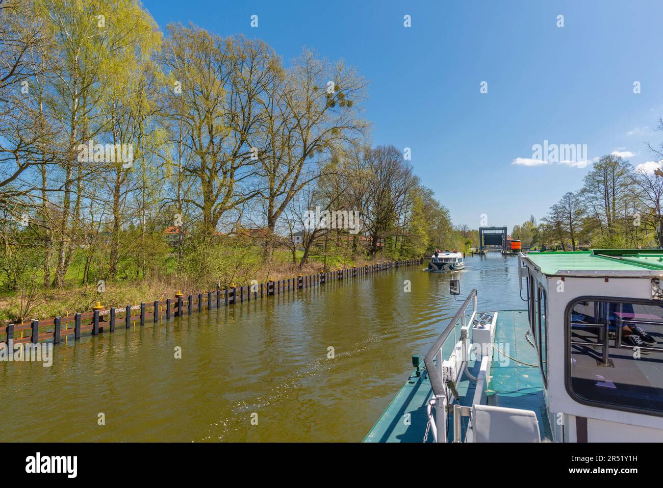 Mirow lock, Mirow, Mecklenburg Lake District, Mecklenburg-West ...