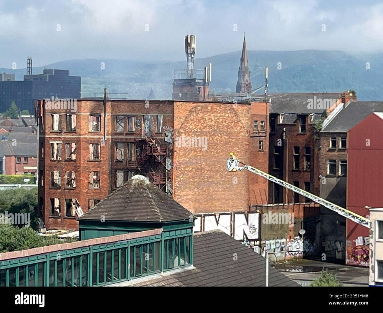 Derelict listed building belfast hi-res stock photography and images ...