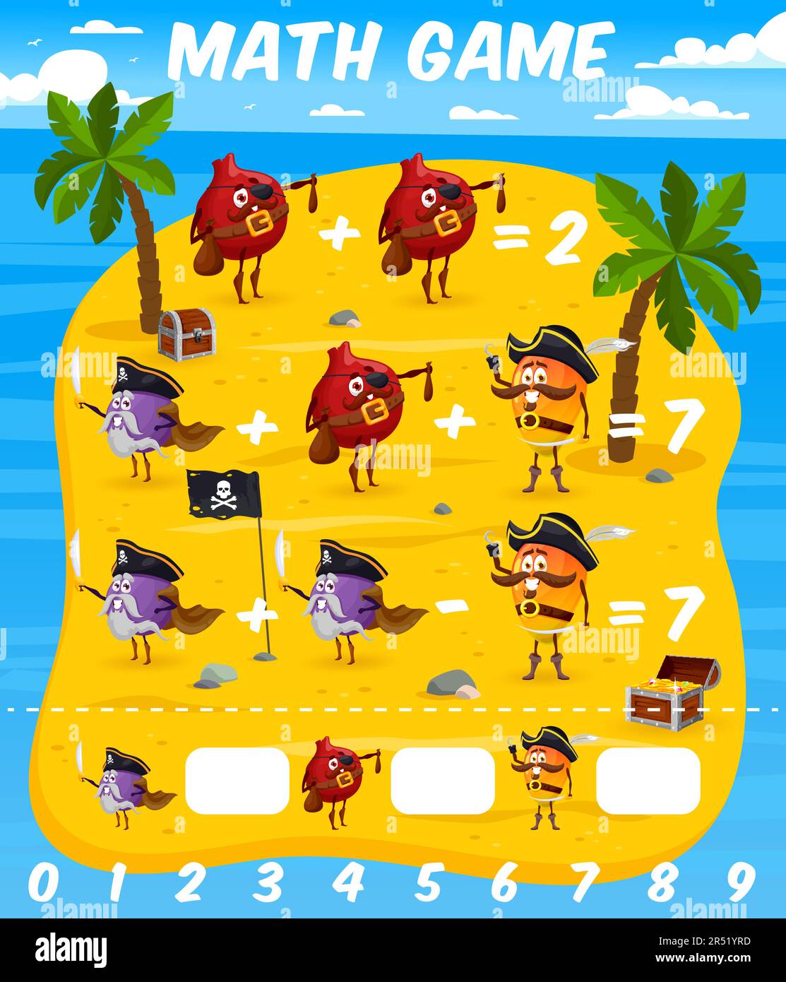 Math Worksheets Island Fall Activities Number Of The Day Worksheet