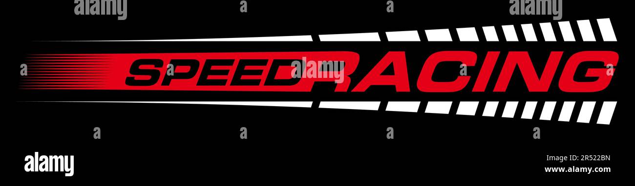 Sport car racing emblem, drifting vehicle sticker, speed racing motor ...