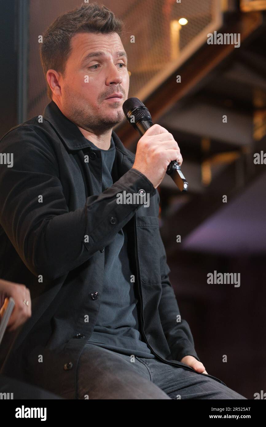 Madrid, Spain. 31st May, 2023. The singer Dani Martín, attends during ...