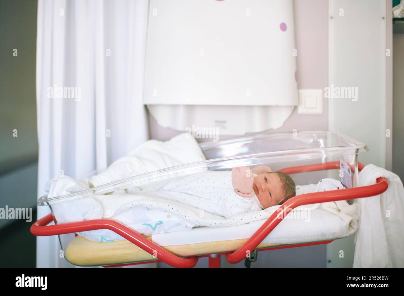 First crib hi-res stock photography and images - Alamy