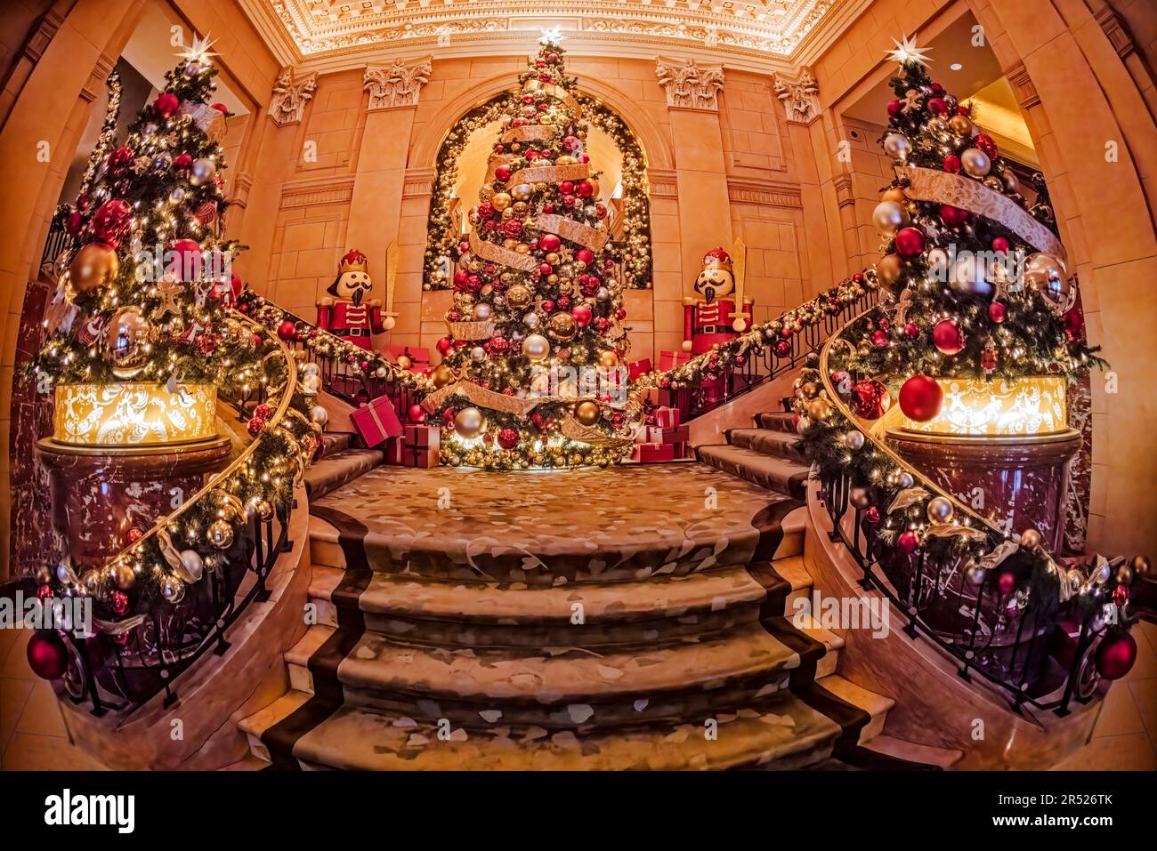 NYC Christmas - The elegant Peninsula New York Hotel is all decked out ...