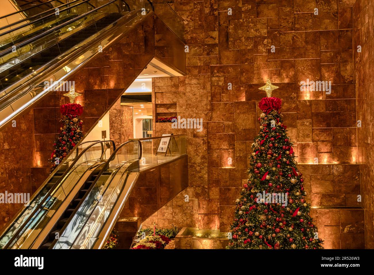 Christmas tree trump tower new hi-res stock photography and images - Alamy