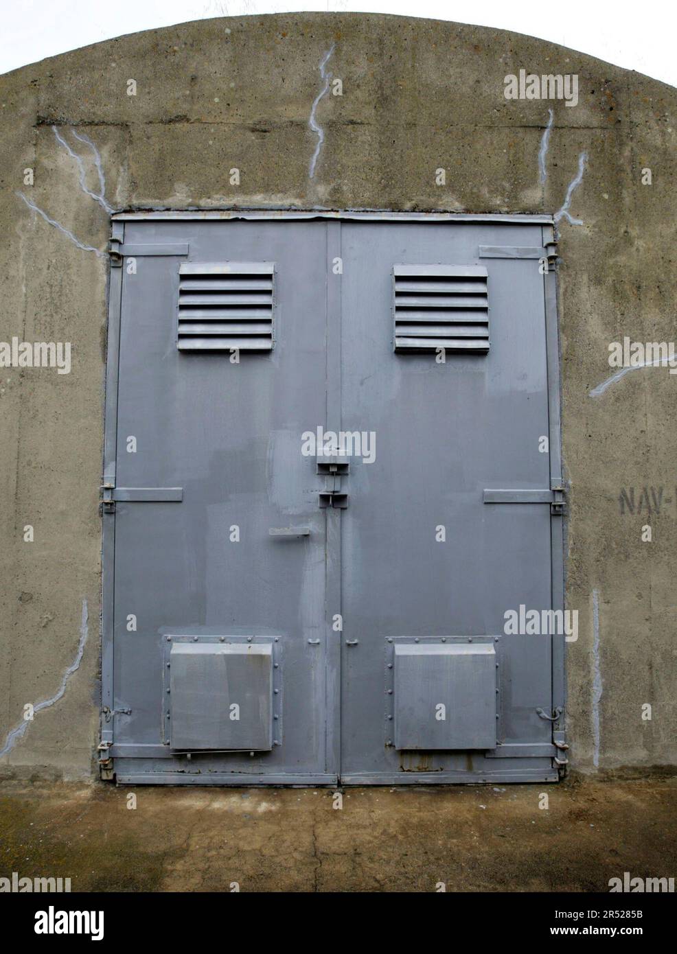 concord20 049 pc.jpg Massive steel doors seal off an abandoned high ...