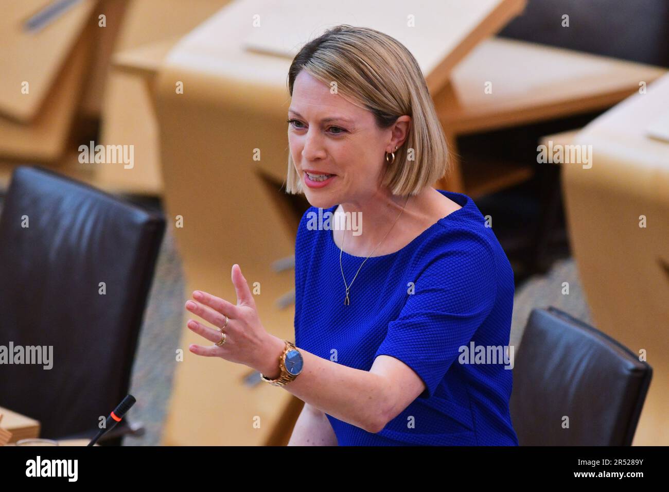Edinburgh Scotland, UK 31 May 2023. Jenny Gilruth Cabinet Secretary for ...