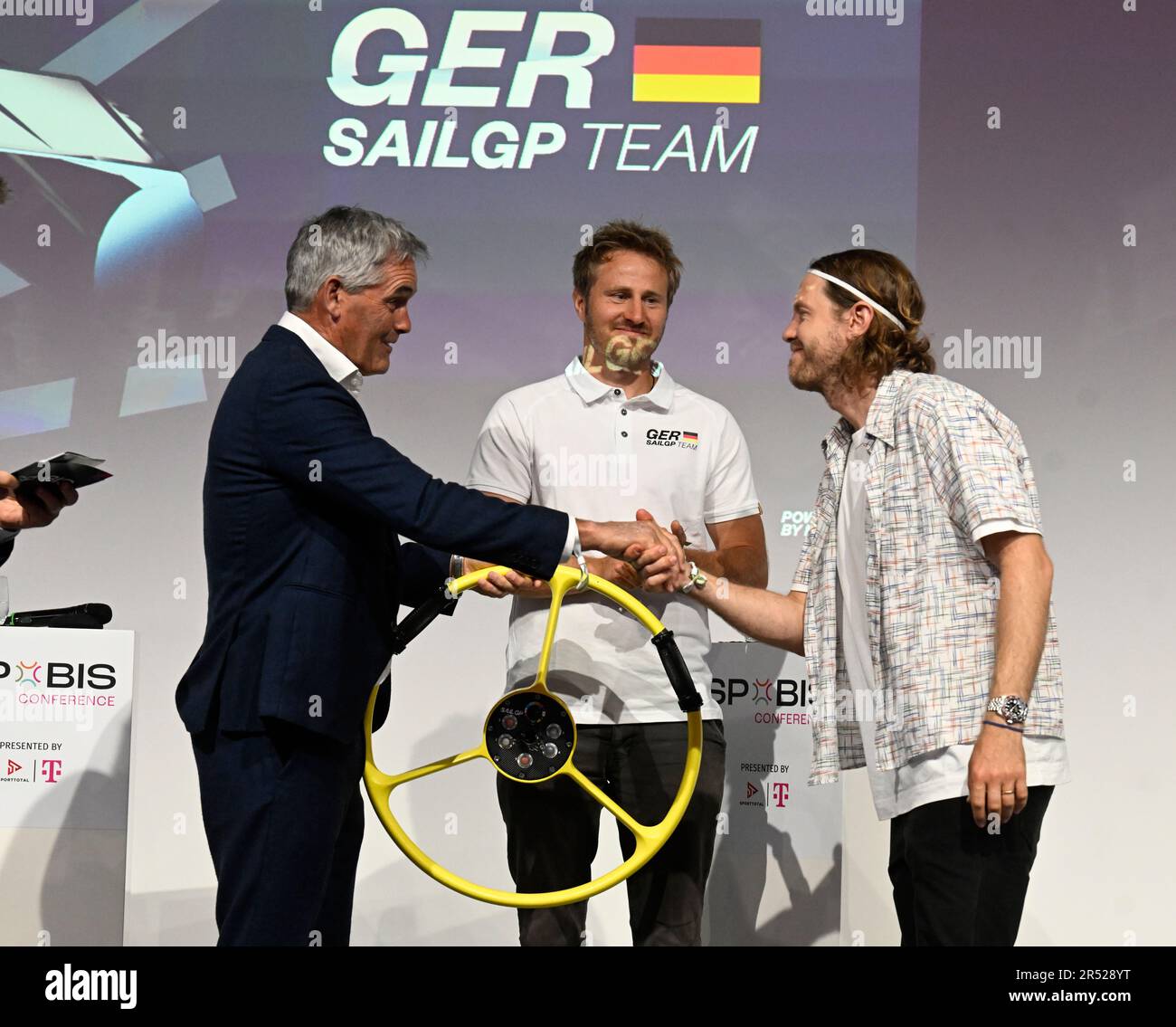 Duesseldorf, Germany. 31st May, 2023. Sailing icon Sir Russell Coutts ...