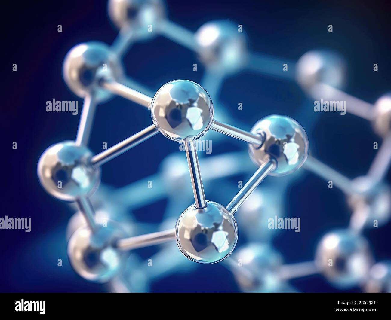 Abstract atom structure for science and medicine Stock Photo - Alamy