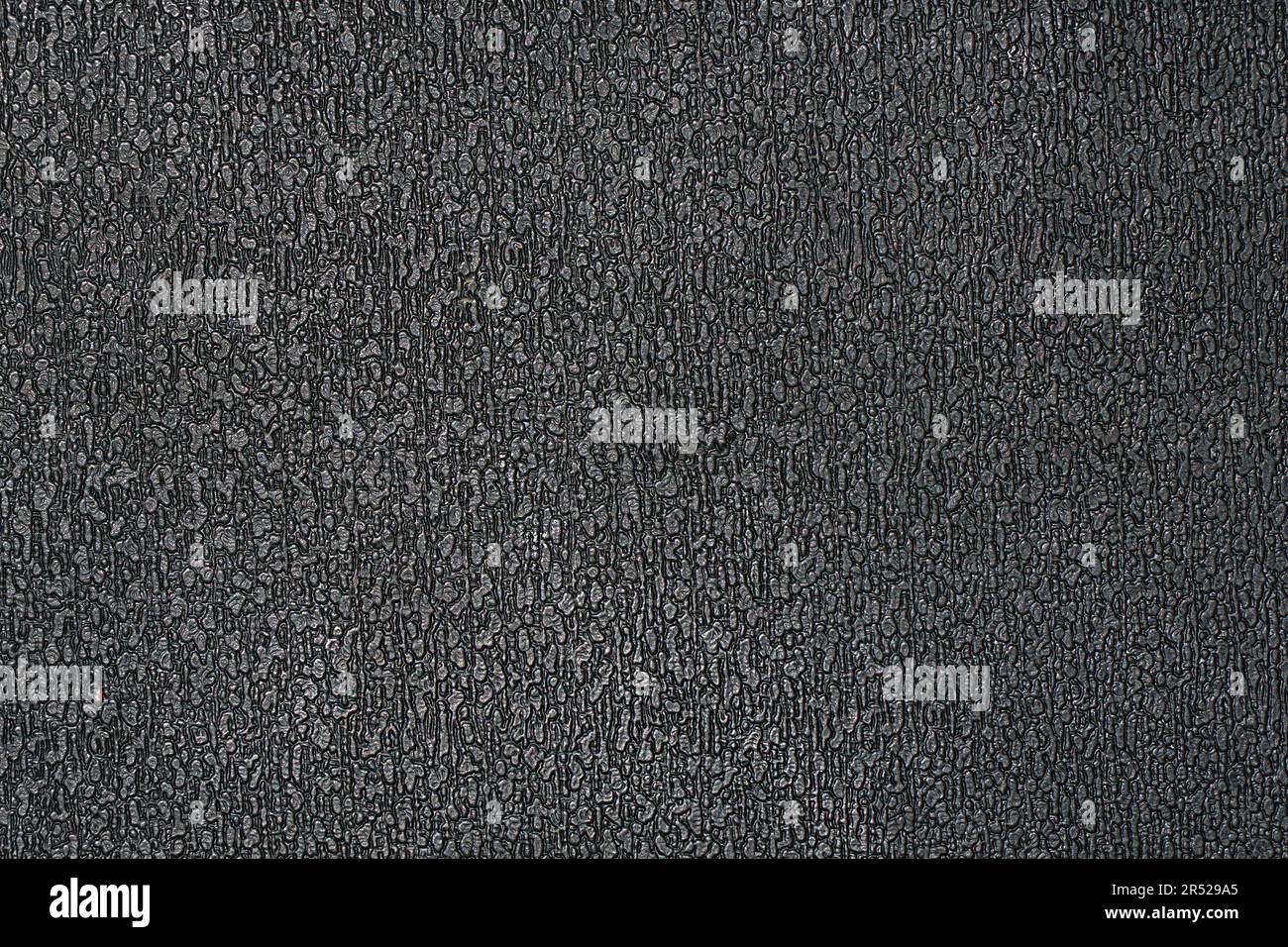 The texture of the black plastic ribbed surface for background Stock ...