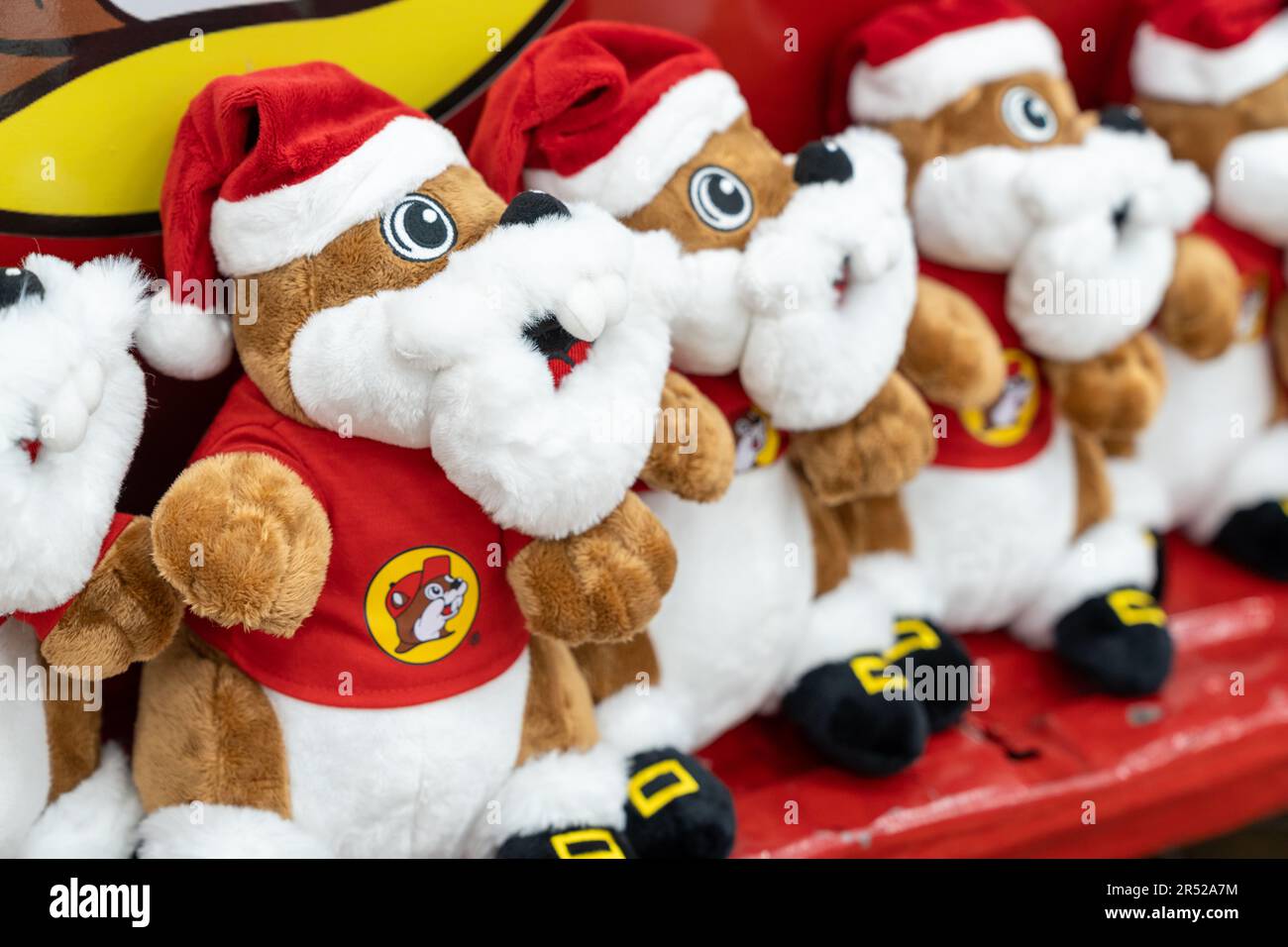 Daytona Beach, Florida - December 29, 2022: Selective focus view of Buc ...