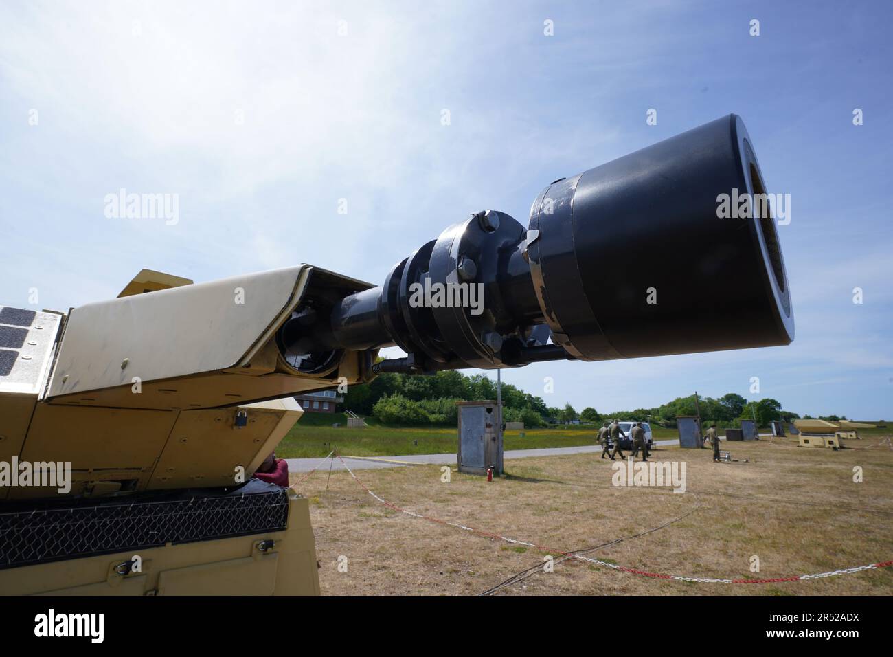 Todendorf, Germany. 31st May, 2023. A gun of the Mantis (Modular ...