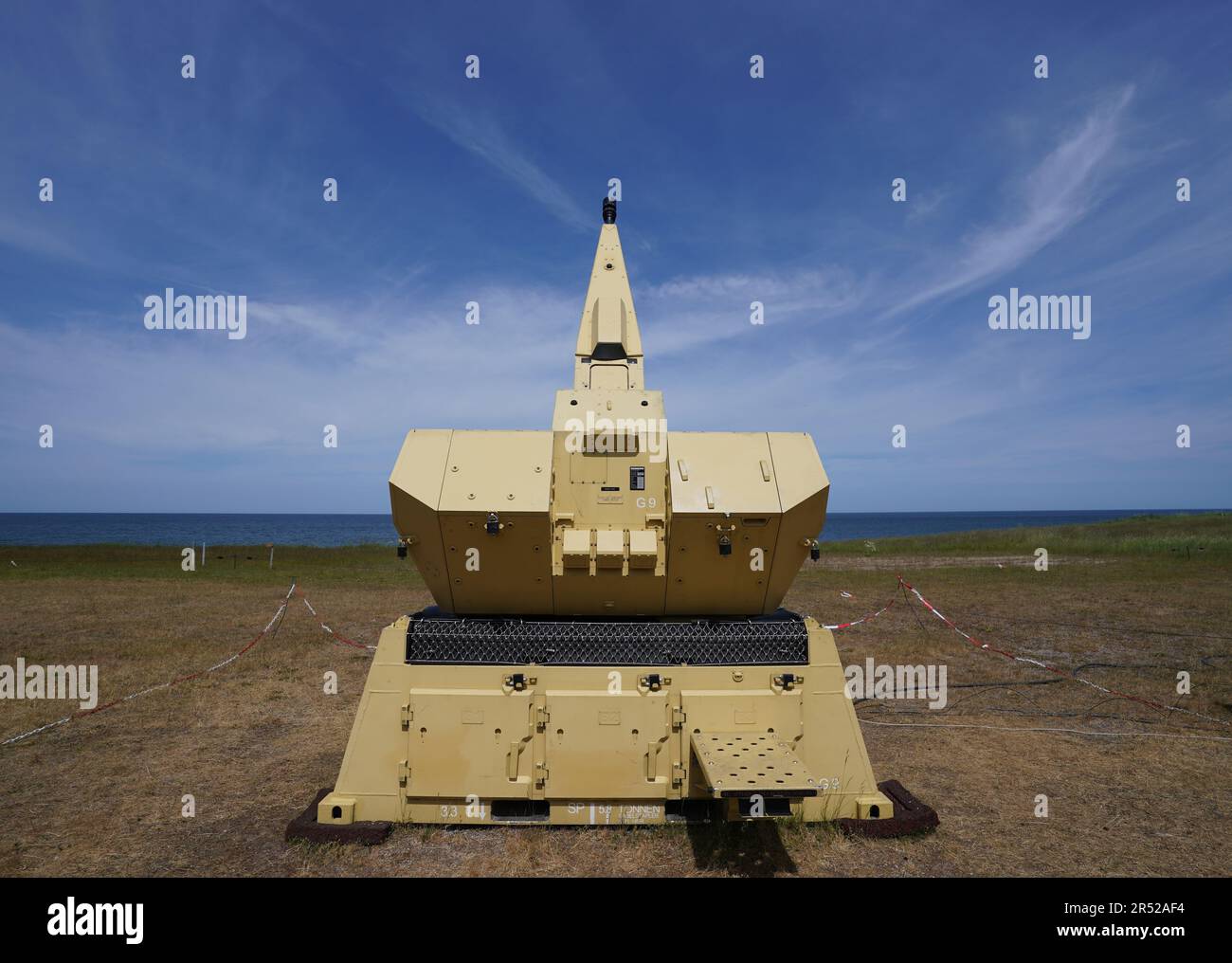 Todendorf, Germany. 31st May, 2023. A gun of the Mantis (Modular ...