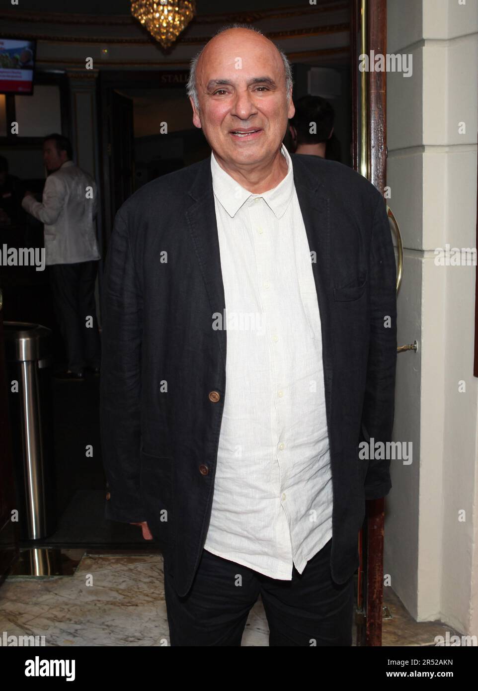 London, UK. Peter Polycarpou at the Rose press night. The Ambassadors ...