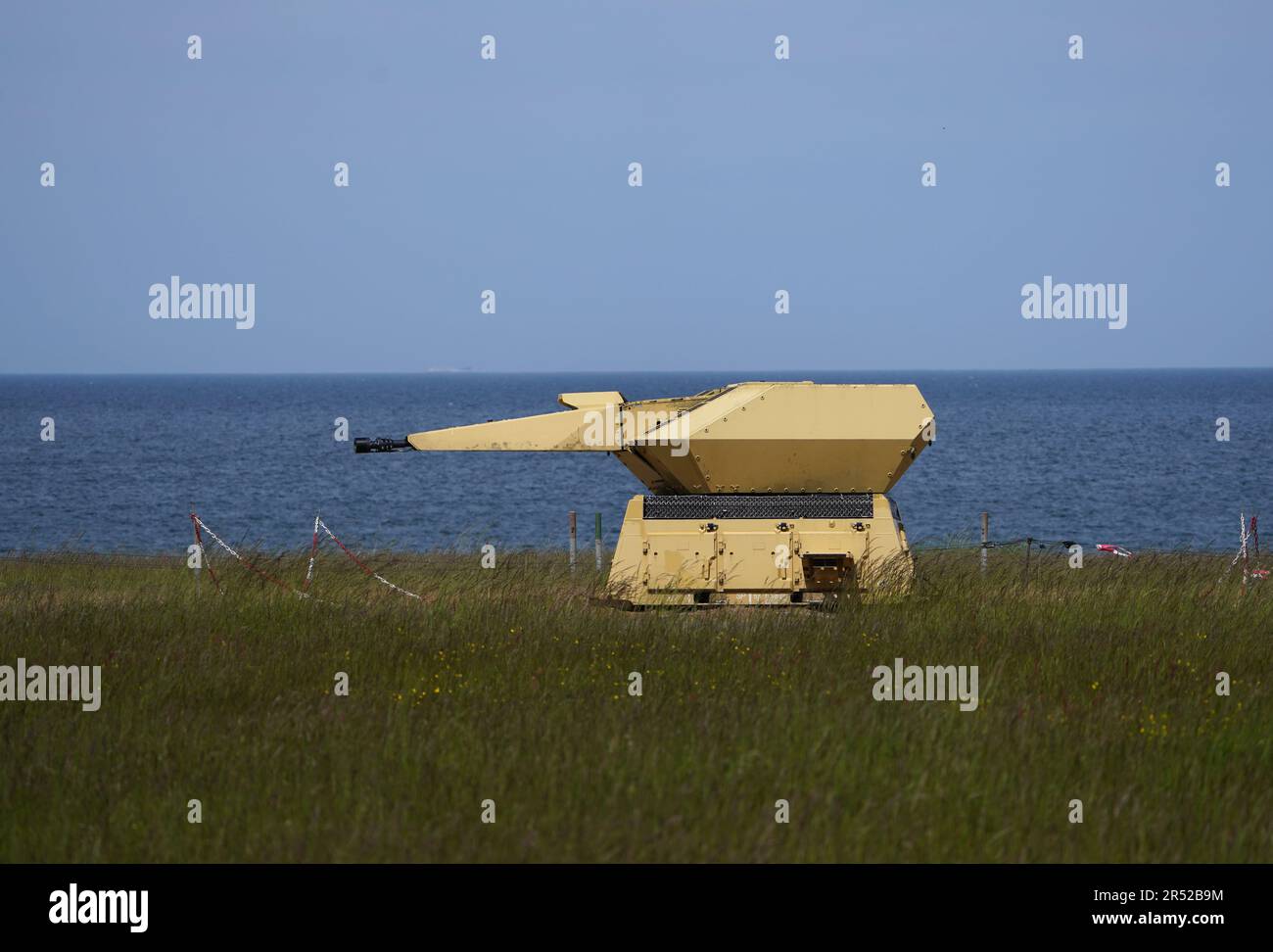 Todendorf, Germany. 31st May, 2023. A gun of the Mantis (Modular ...