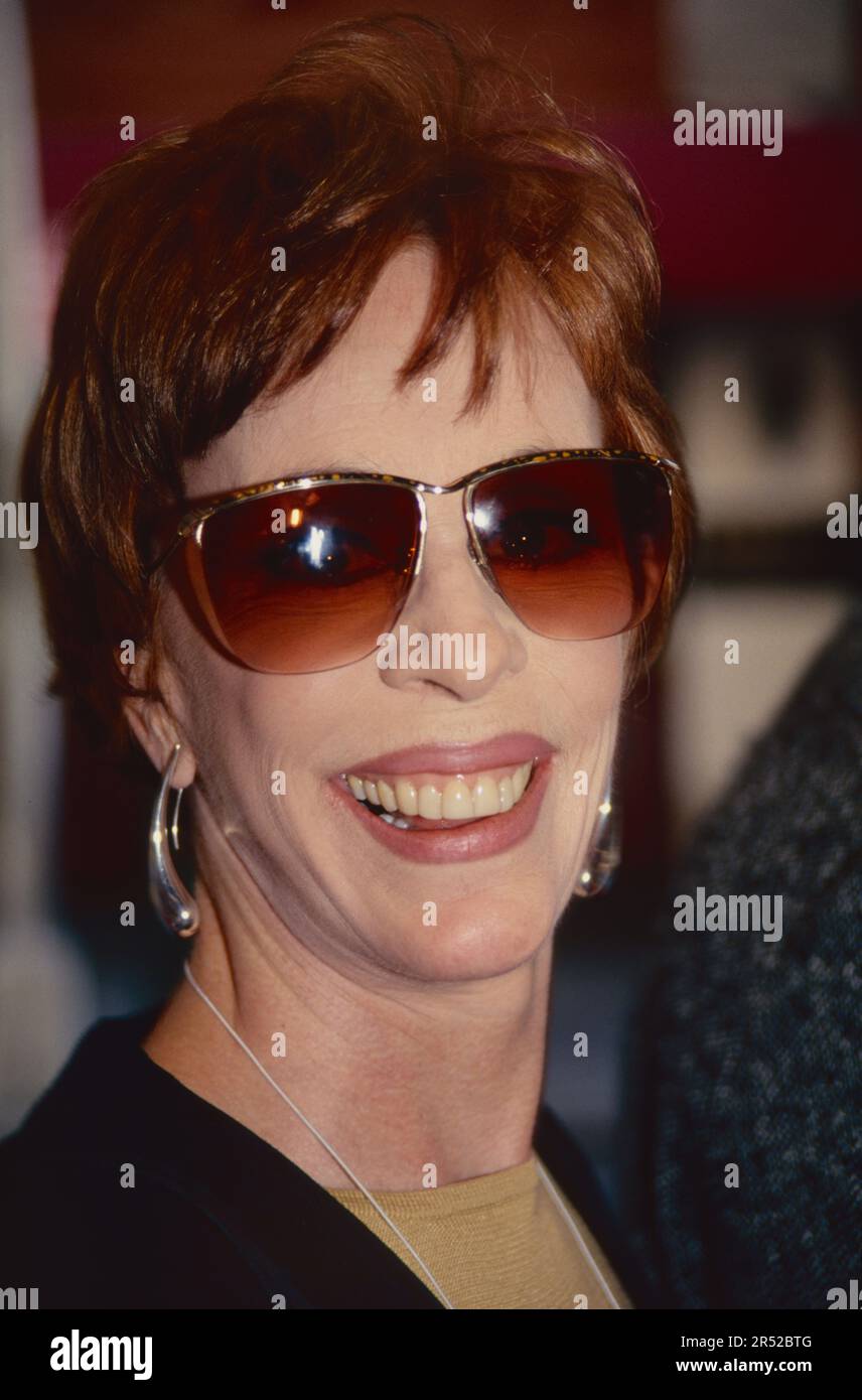 Carol Burnett in New York City in May 1994. Photo Credit: Henry McGee ...