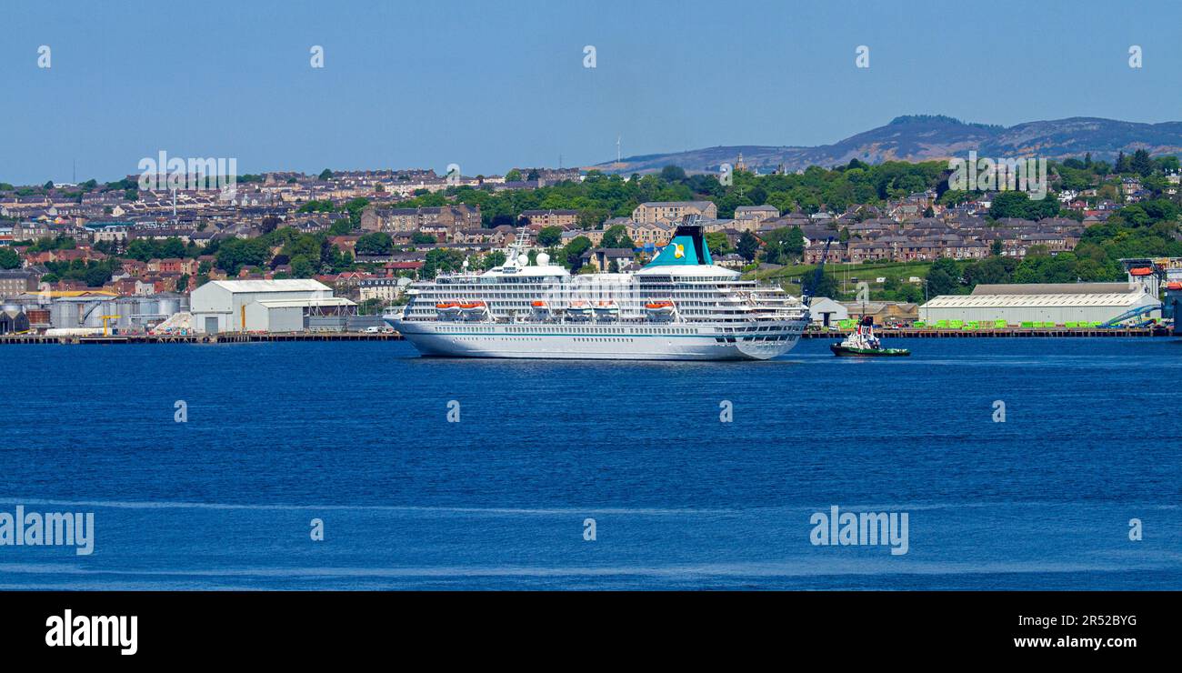 On 30th May, 2023 the German Phoenix Reisen Artania Cruise Line's ...