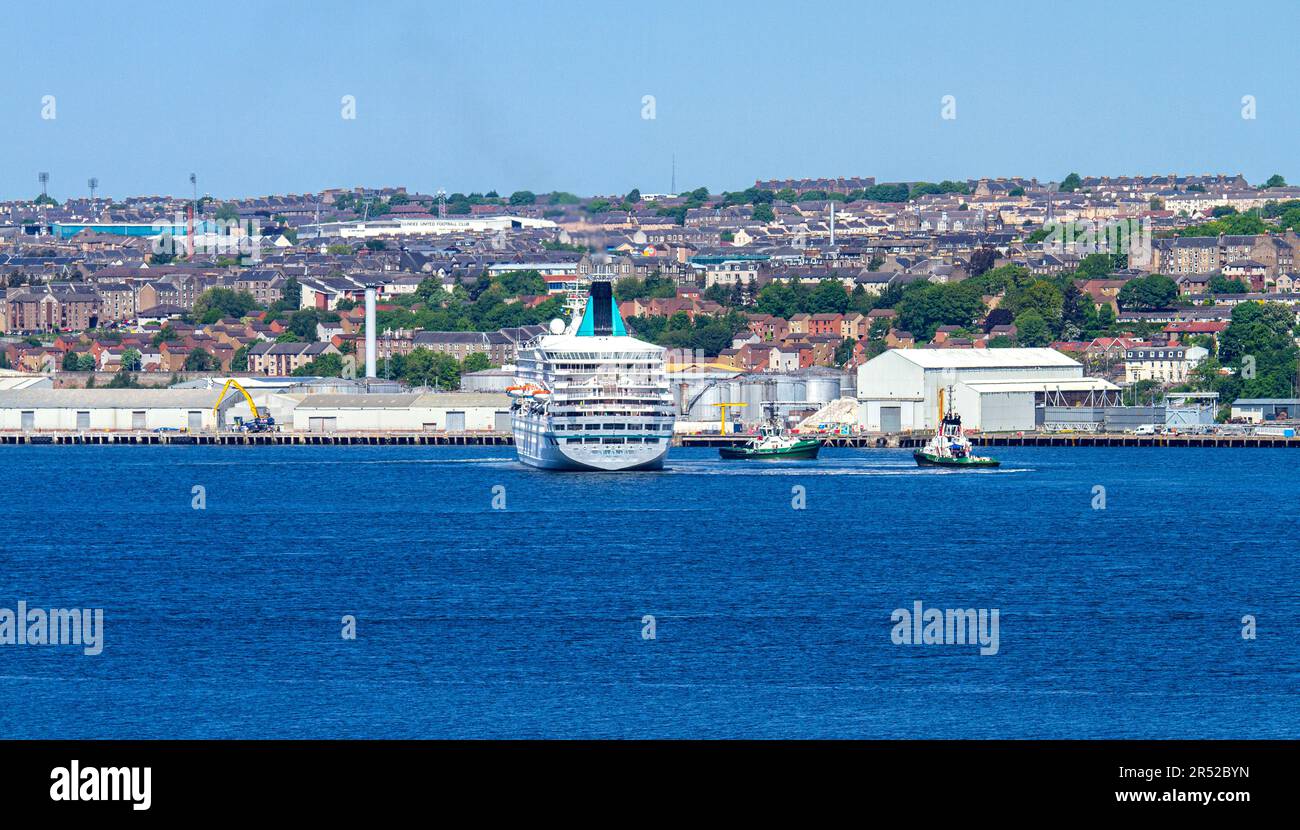 On 30th May, 2023 the German Phoenix Reisen Artania Cruise Line's ...