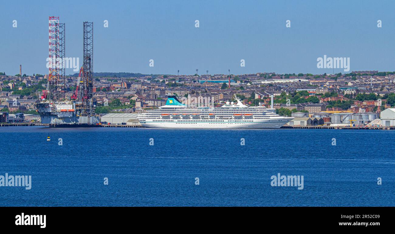 On 30th May, 2023 the German Phoenix Reisen Artania Cruise Line's ...