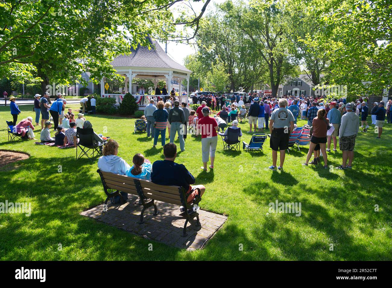 Memorial Day Event. Dennis, Massachusetts, (Cape Cod) , USA Stock Photo - Alamy