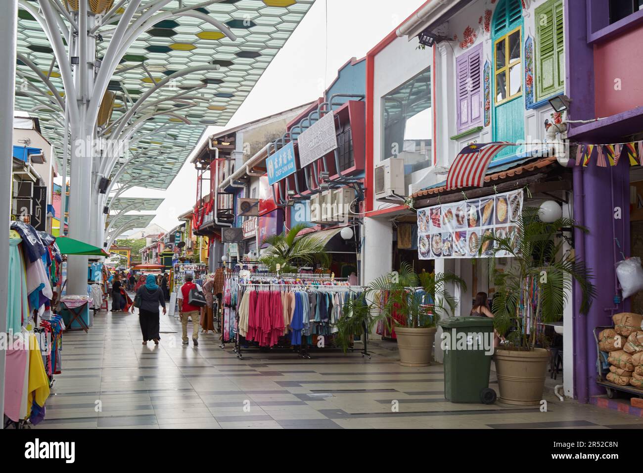 The colorful city of Kuching in Malaysia's Sarawak Province on Borneo ...