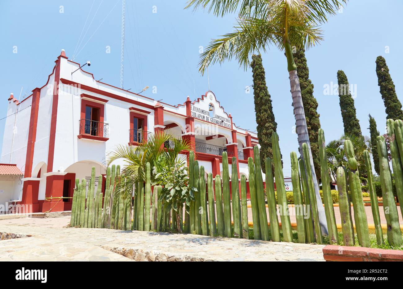 The Ex-Convent of Cuilapam de Guerrero in Oaxaca, Mexico, built in the ...