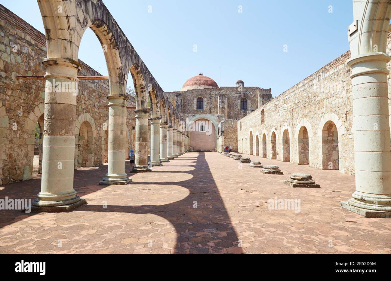 The Ex-Convent of Cuilapam de Guerrero in Oaxaca, Mexico, built in the ...
