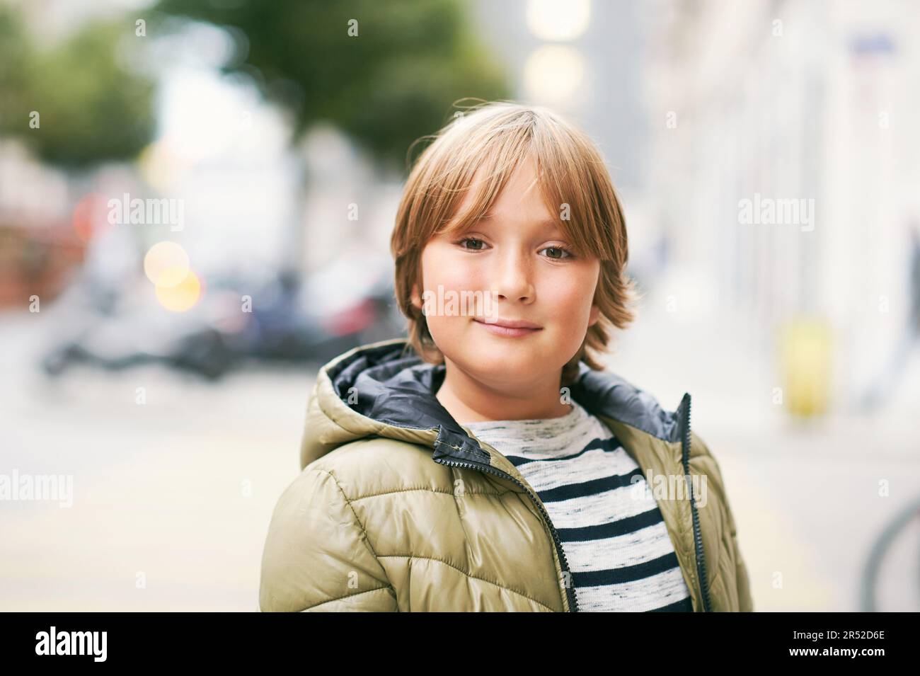 10 year old boy model hi-res stock photography and images - Alamy