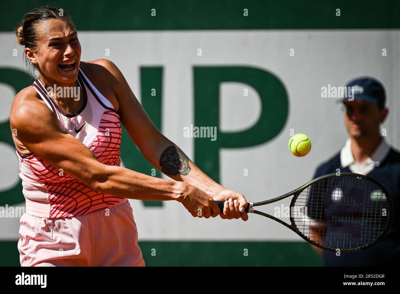 Paris, France - May 31, 2023, Aryna SABALENKA of Belarus during the ...