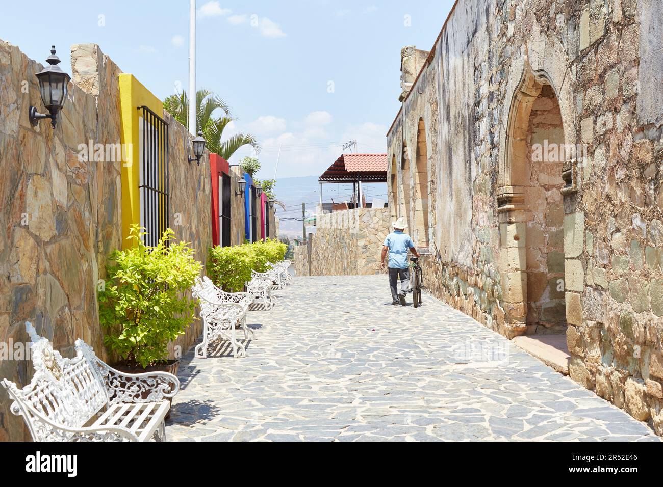 The Ex-Convent of Cuilapam de Guerrero in Oaxaca, Mexico, built in the ...
