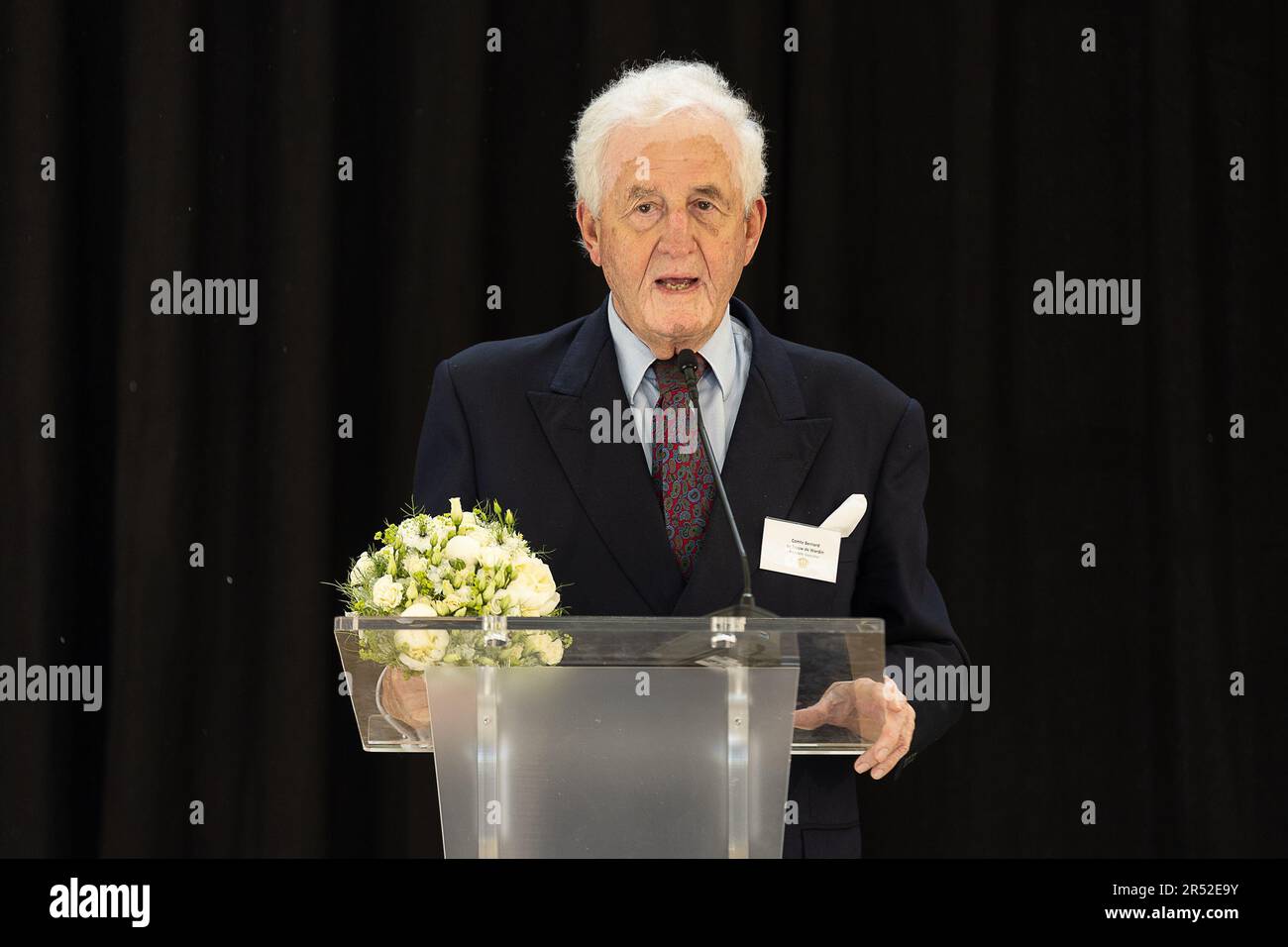 Brussels, Belgium. 31st May, 2023. Count Bernard de Traux de Wardin ...