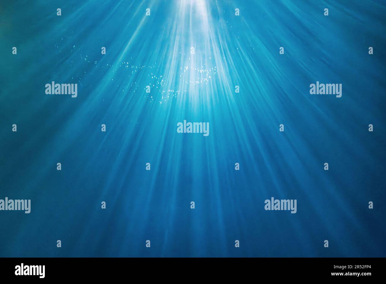 Underwater sea ocean background photo with light beams Stock Photo - Alamy