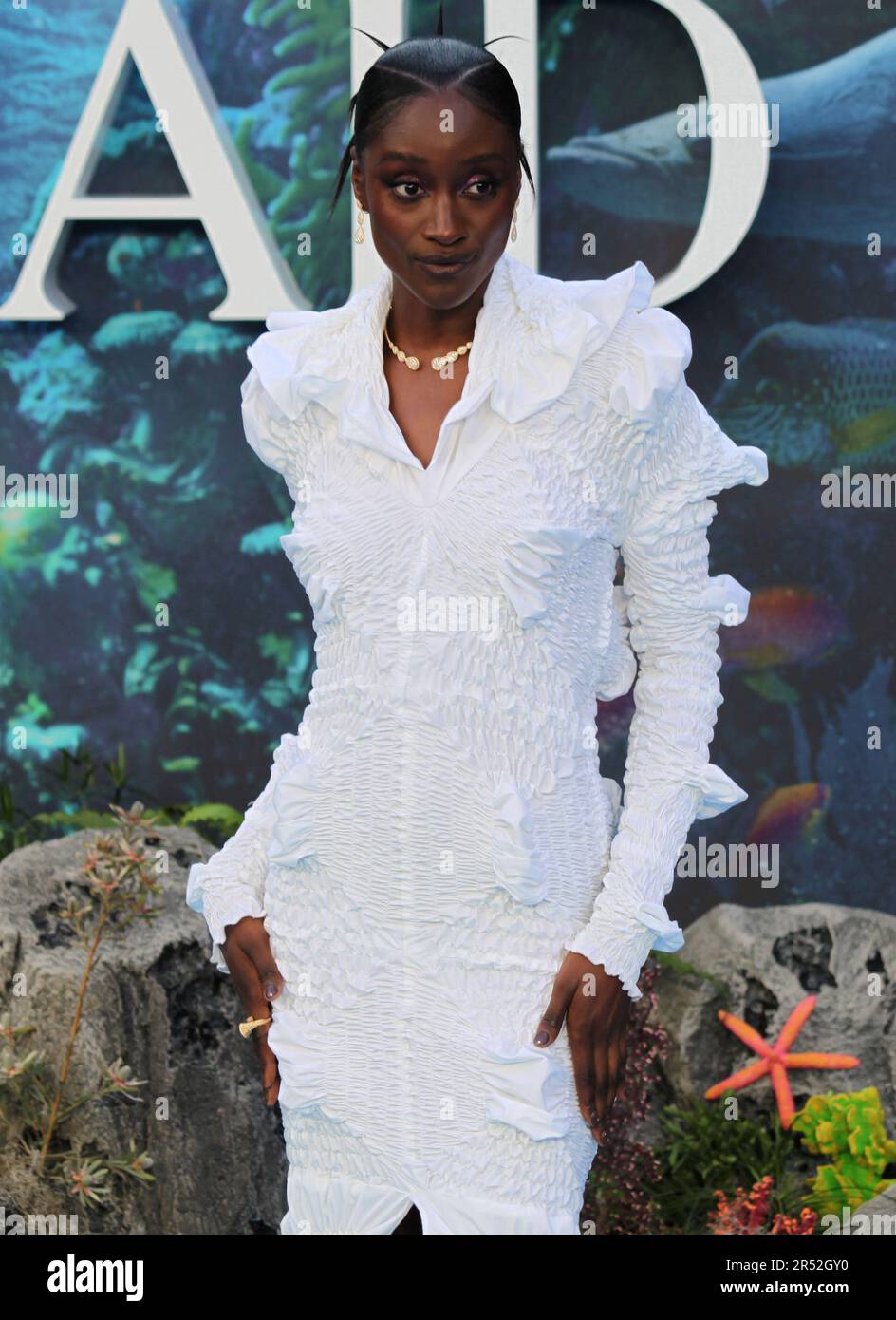 London, UK. Sienna King at The Little Mermaid UK Premiere. Odeon Luxe ...