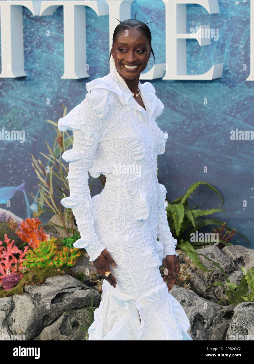 London, UK. Sienna King at The Little Mermaid UK Premiere. Odeon Luxe ...