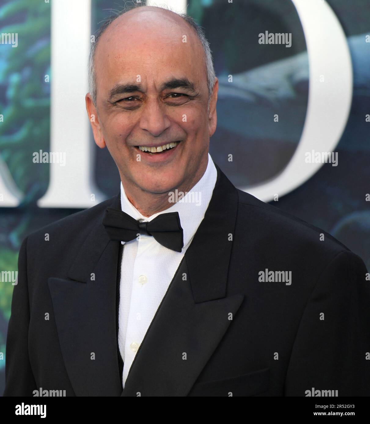 London, UK. Art Malik at The Little Mermaid UK Premiere. Odeon Luxe ...