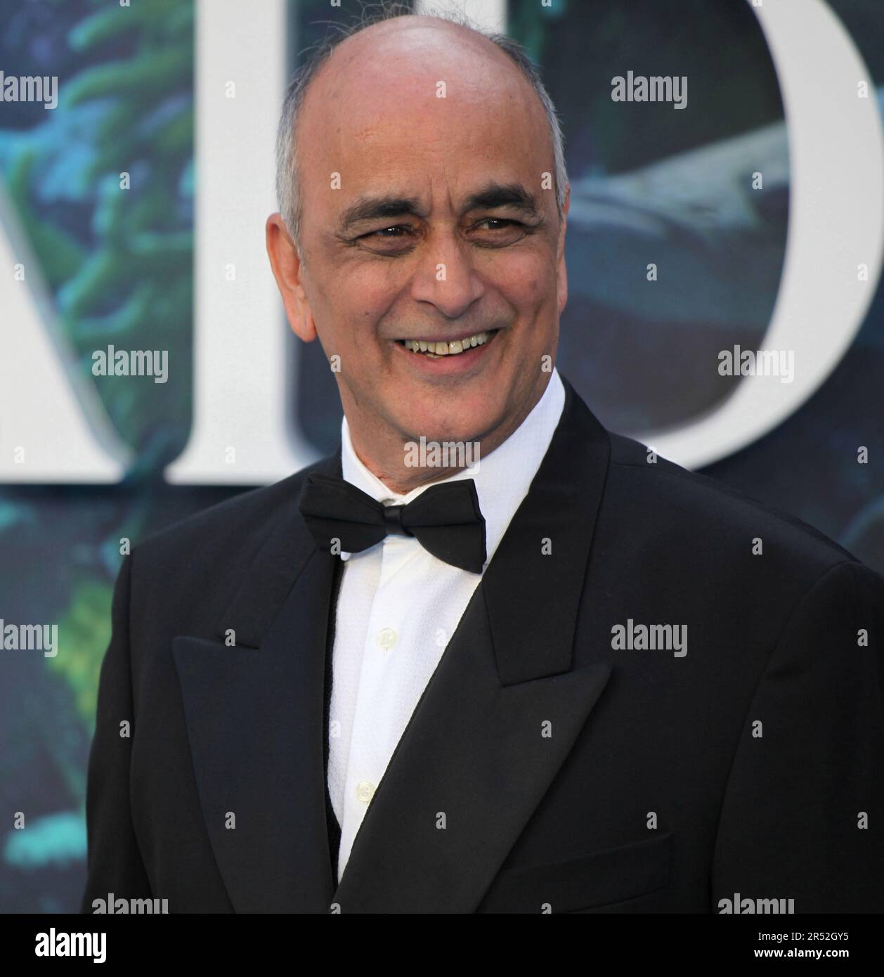 London, UK. Art Malik at The Little Mermaid UK Premiere. Odeon Luxe ...