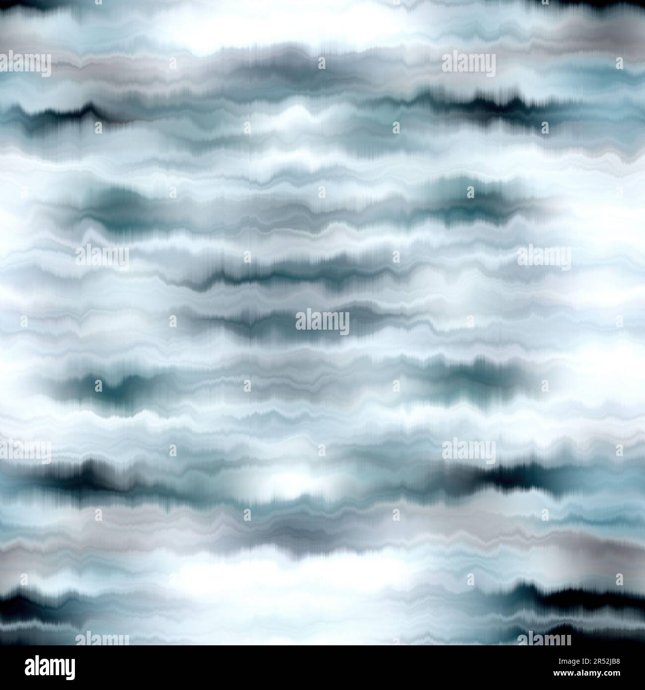 Trendy tie dye blue washed pattern in nautical style. All over pattern ...