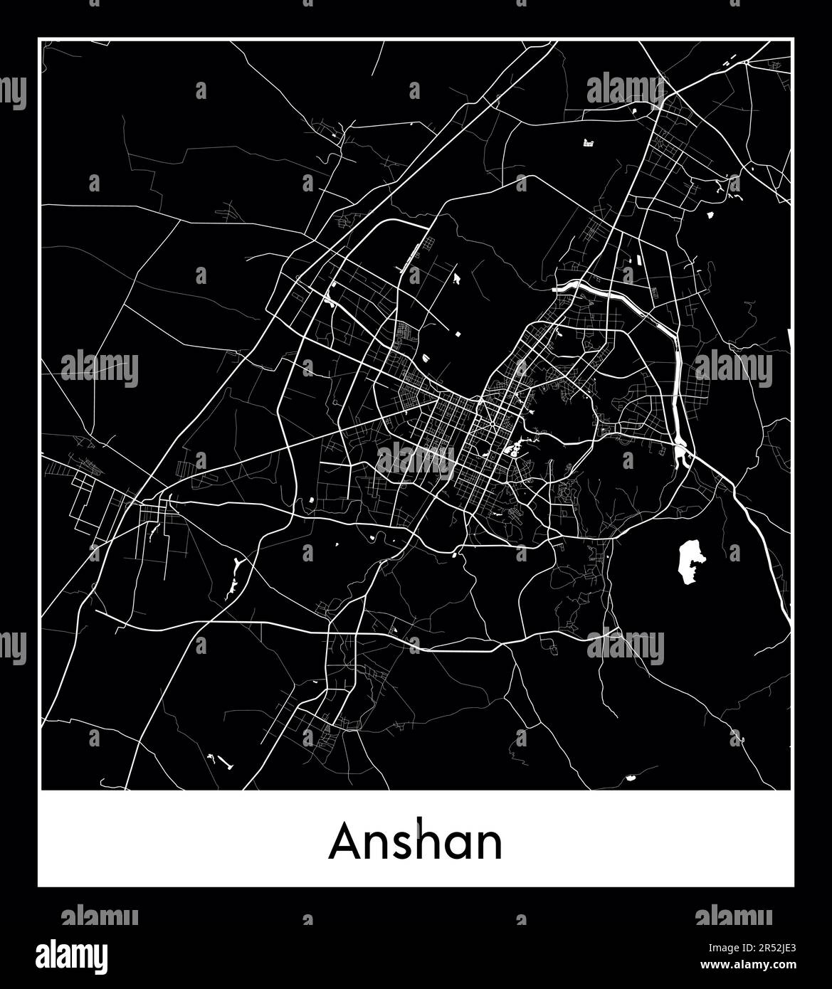 Anshan map hi-res stock photography and images - Alamy